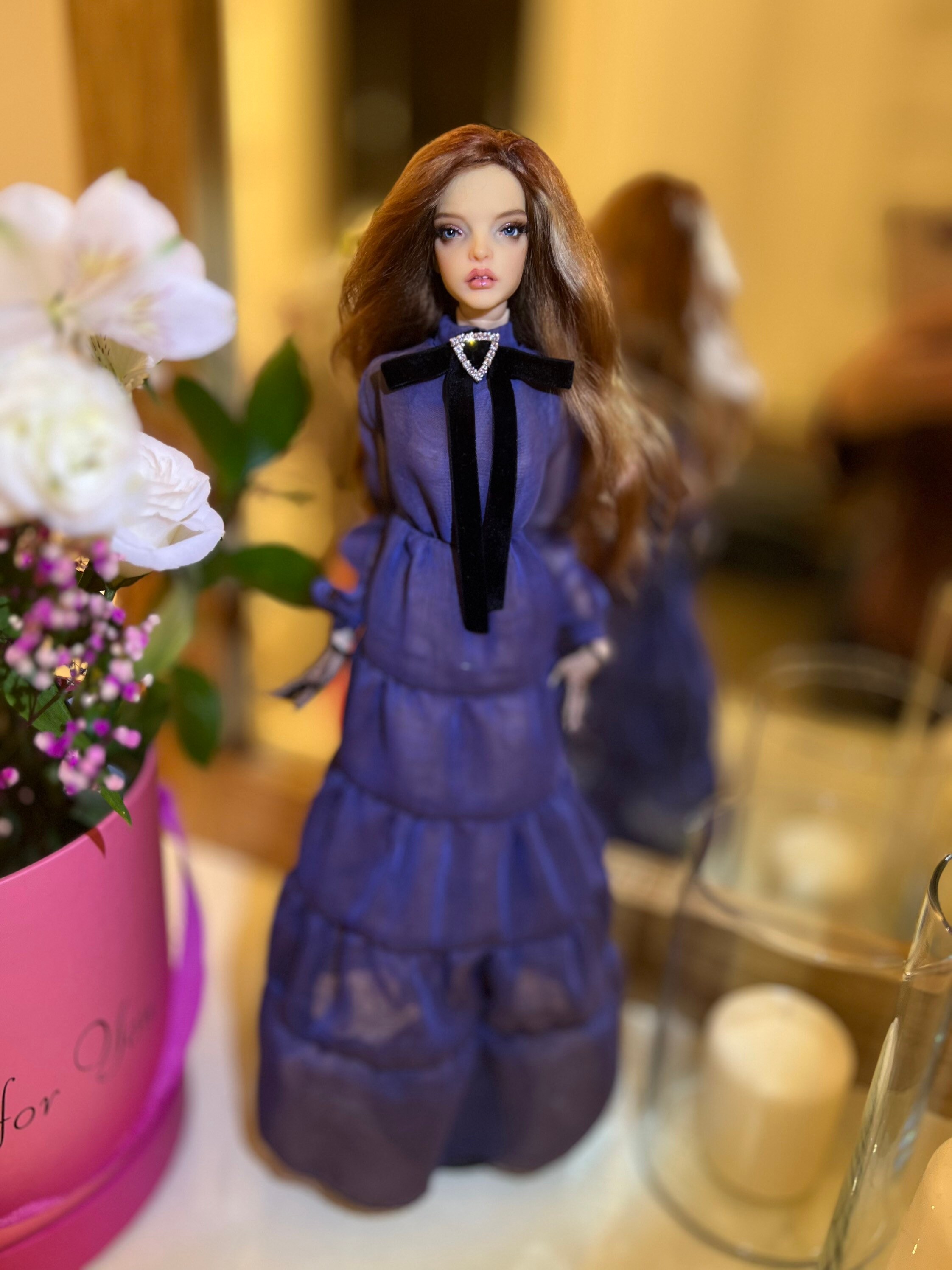 Dress for Eslynsdolls and Pasha Pasha Mini Bjd Doll 1/4 - Etsy