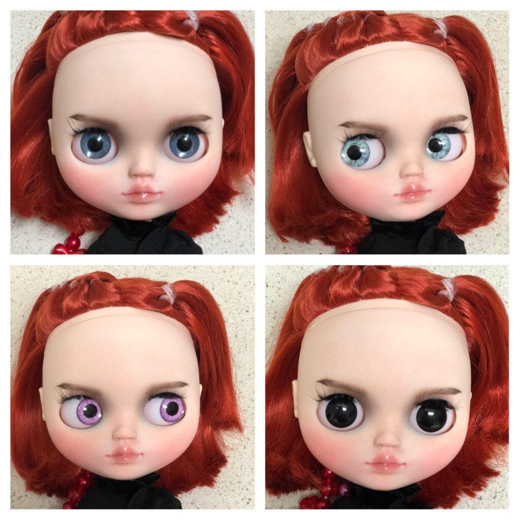 Custom Blythe Tbl Black Widow Marvel Ooak Doll - Etsy
