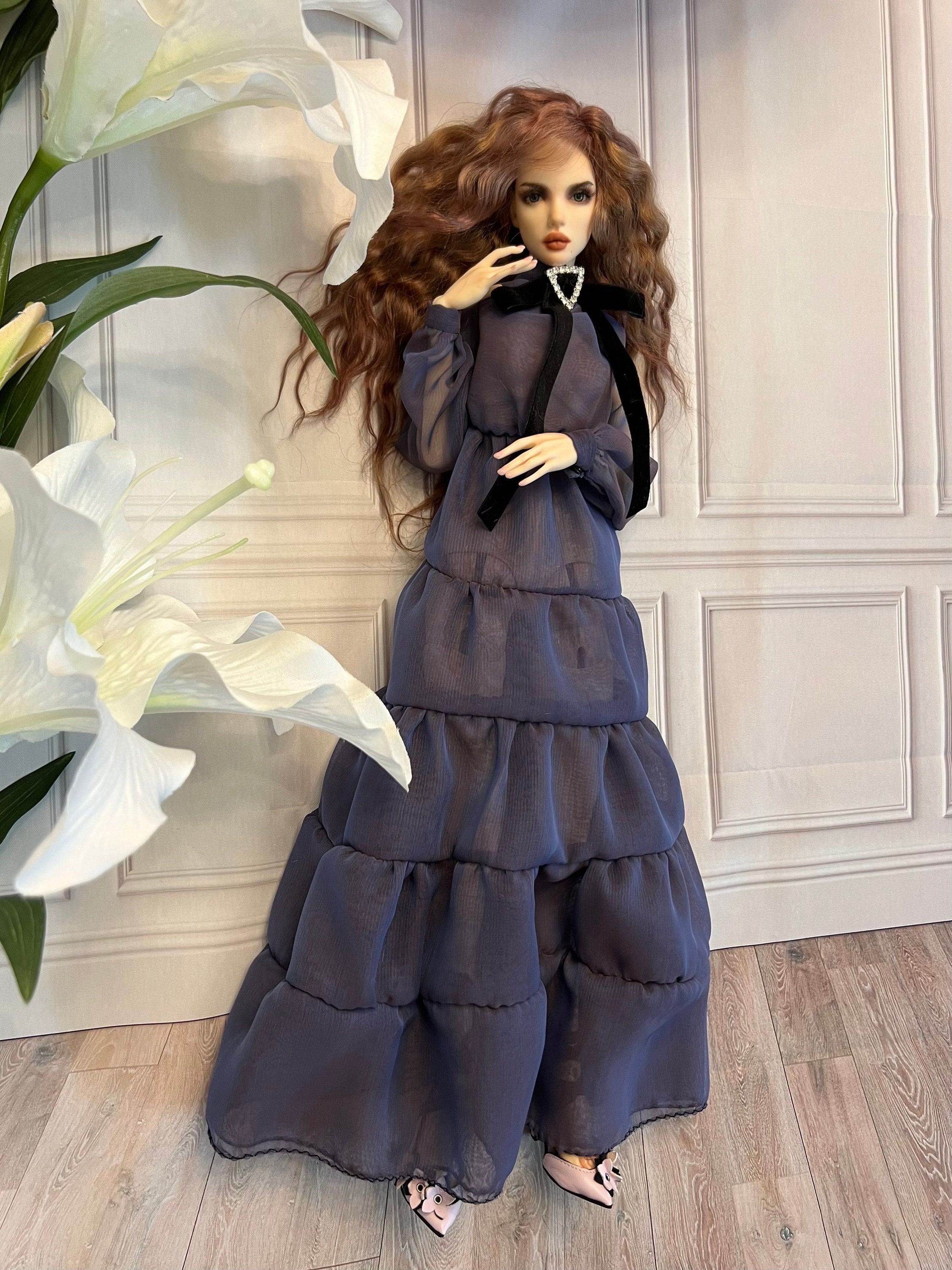 Dress for Eslynsdolls and Pasha Pasha Mini Bjd Doll 1/4 - Etsy