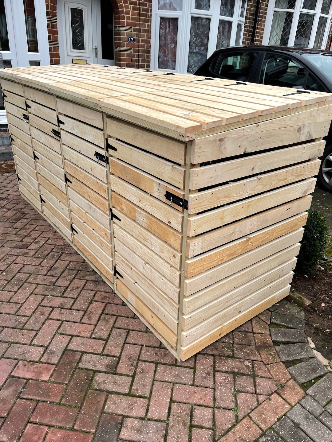 4 Bin Storage Unit - Etsy