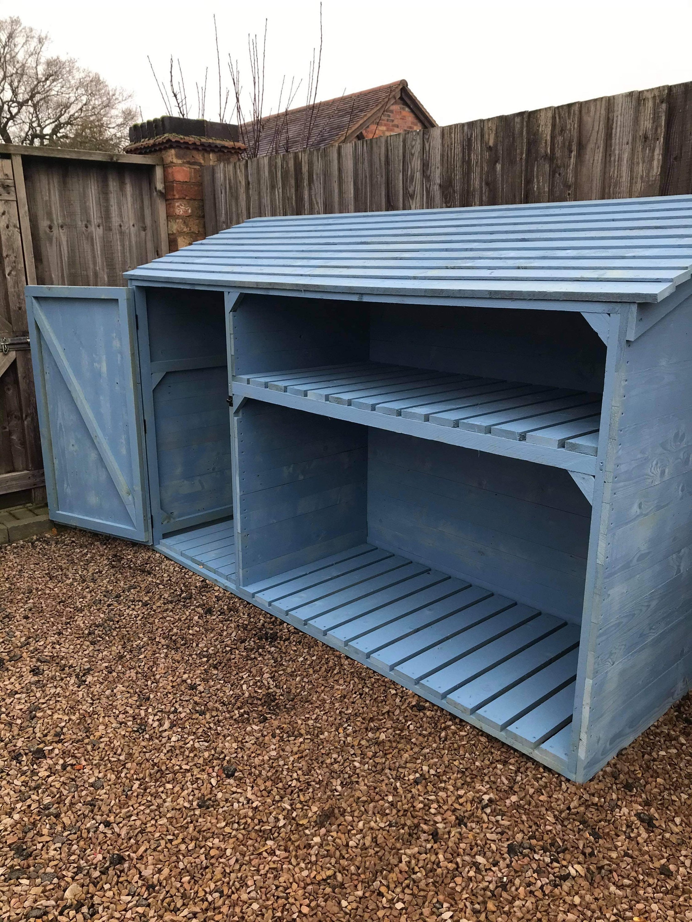 Log Store and Bbq Storage Unit - Etsy