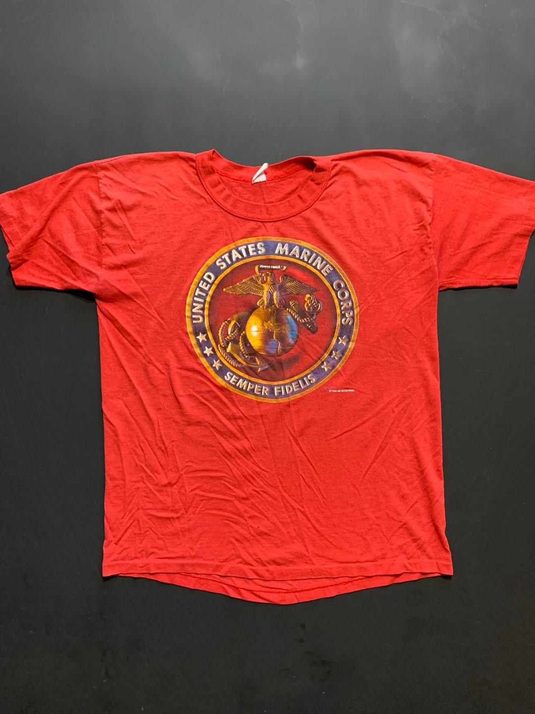Vintage 80s USMC Military Tshirt -- Vitnage Unisex Tshirt - Etsy
