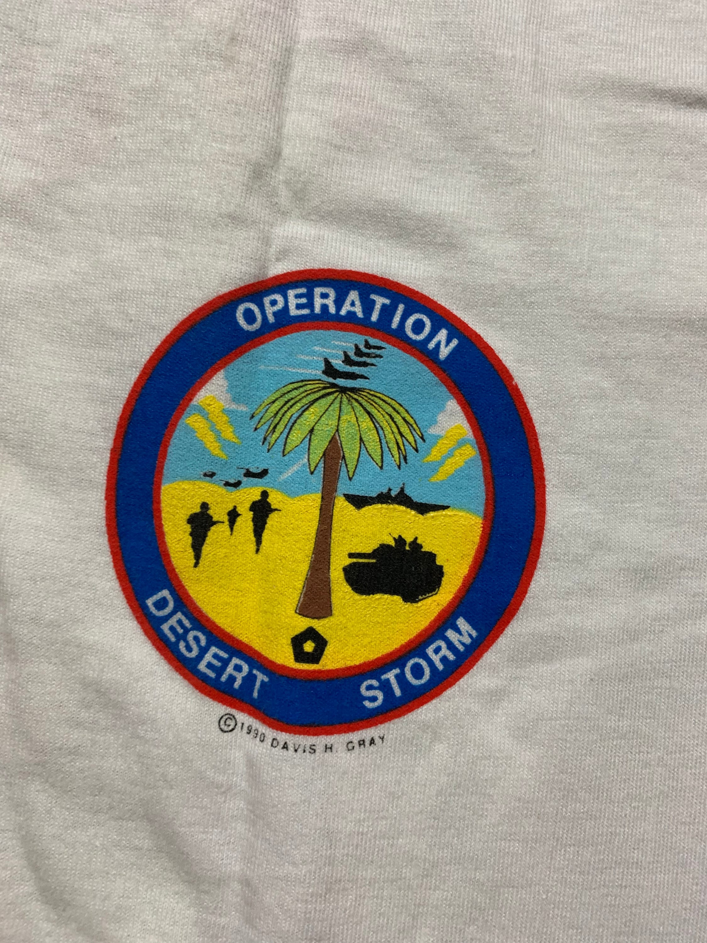 Vintage Operation Desert Storm Tshirt -- Vintage Unisex Tshirt - Etsy