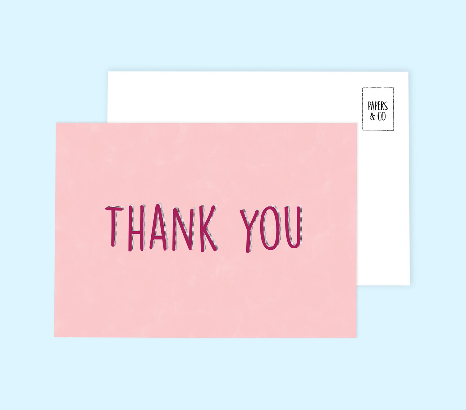 Thank You Card - Etsy