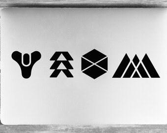 Destiny removable decals Destiny Savathun sigil sticker Destiny 2 Witch ...