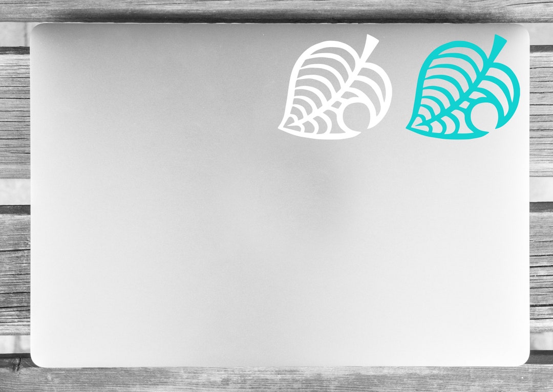 Animal Crossing Leaf Decal - Etsy