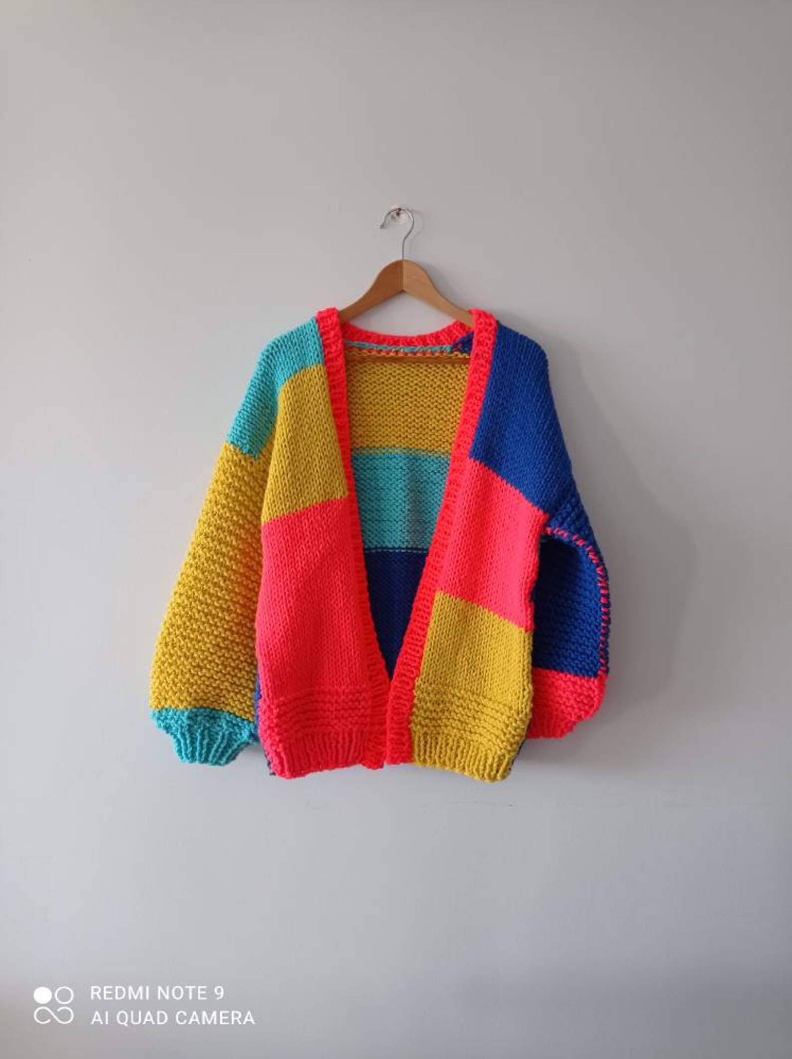Back to School Cardigan Neon Pink Sweater Korean Aesthetic - Etsy