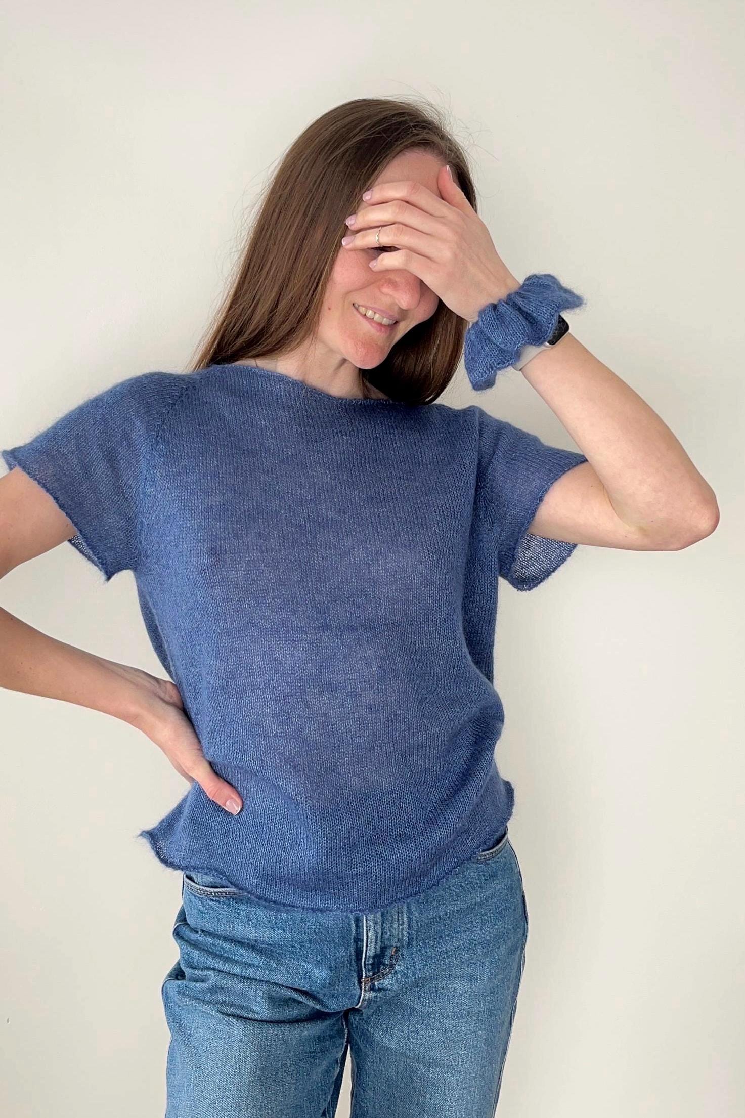Mohair Knit Top - Etsy Mohair Knit Top - Etsy