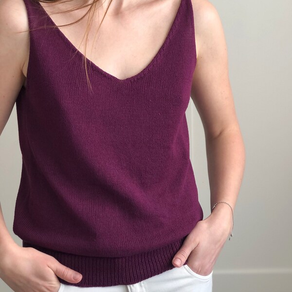 Knit Crop Top - Etsy