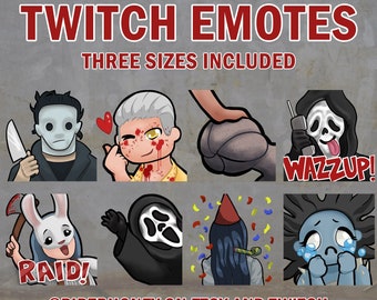 Twitch Emotes Dead by Daylight Huntress Dbd Discord for Streaming and ...