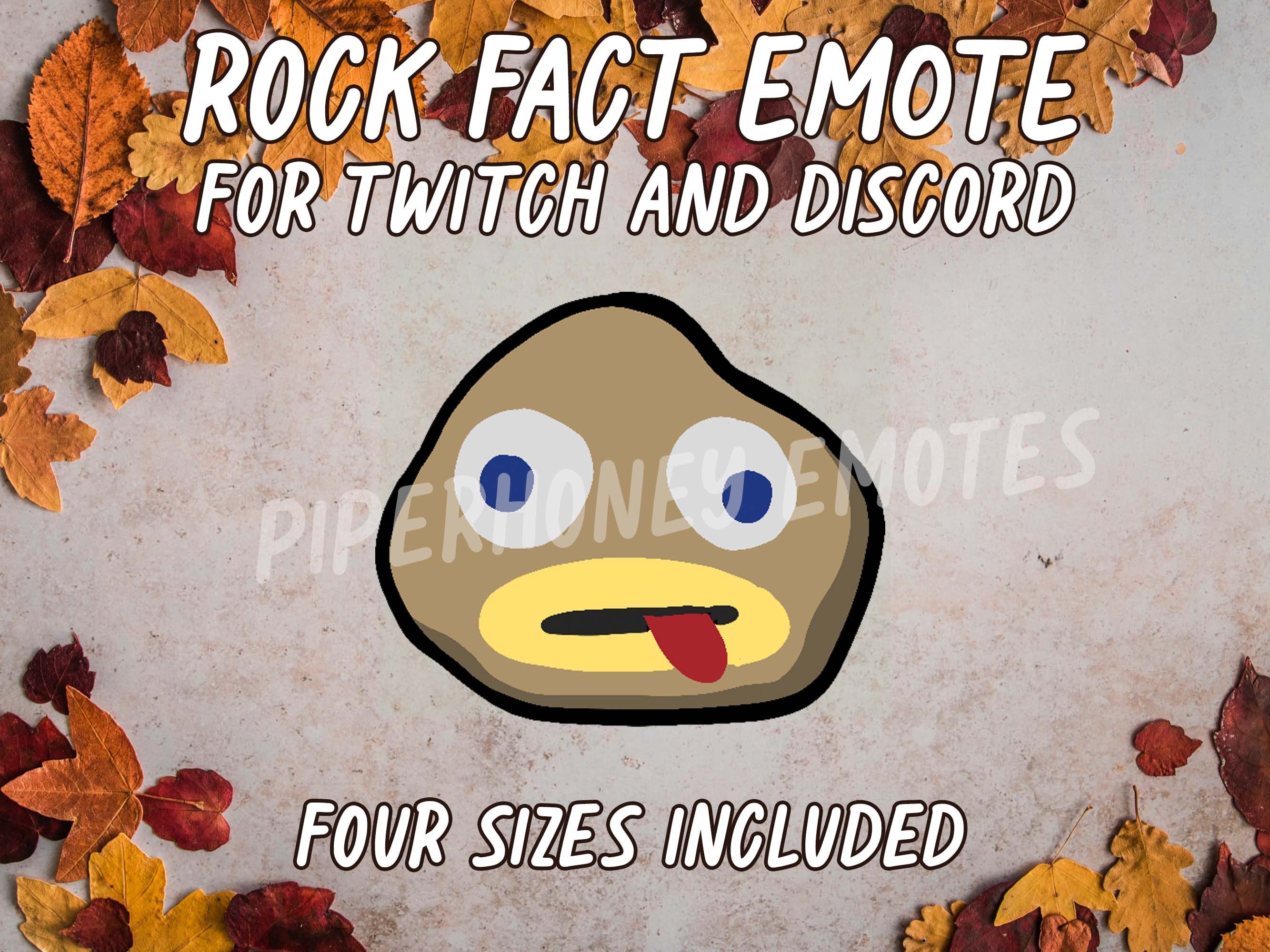 Over the Garden Wall Rock Fact Emote for Twitch and Discord - Etsy