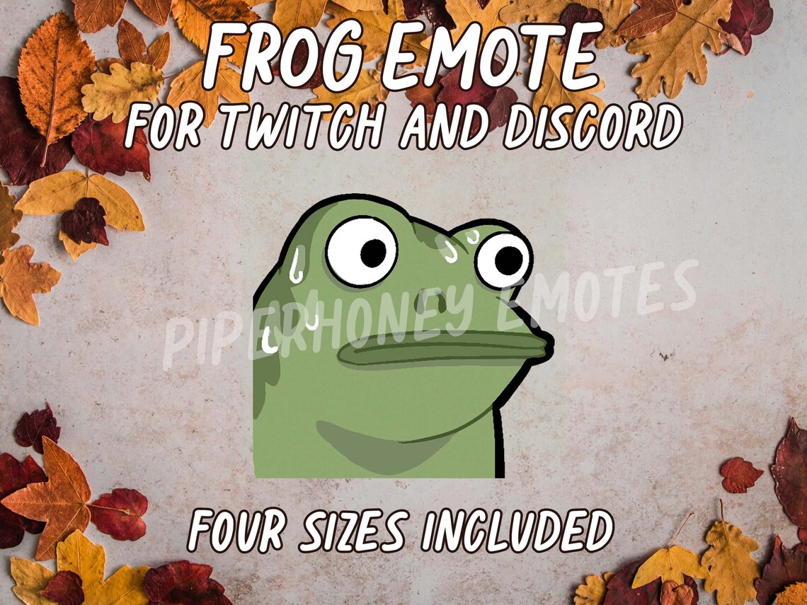 Over the Garden Wall Frog Monkas Emote for Twitch and Discord - Etsy