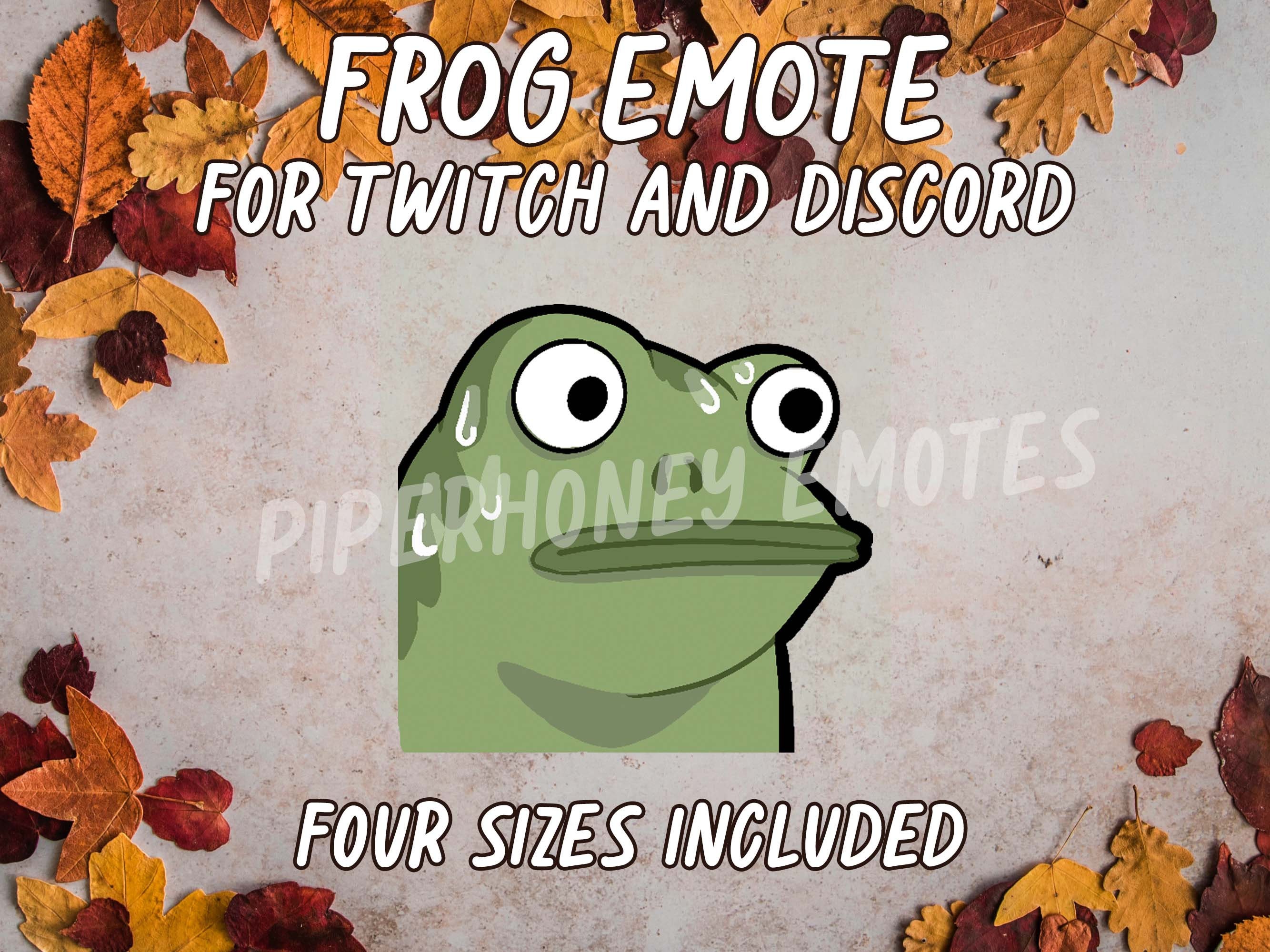 Over the Garden Wall Frog Monkas Emote for Twitch and Discord - Etsy