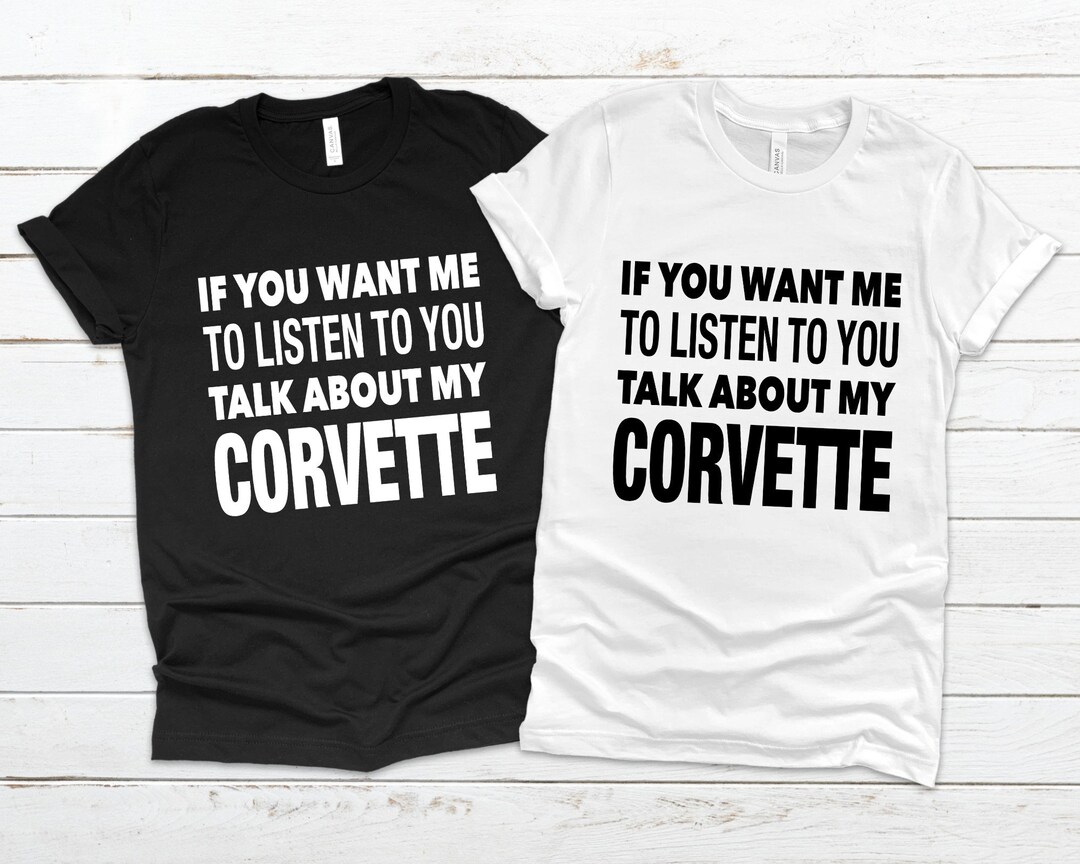 Corvette Tshirt, Car Essentials Gift, Car Lover Gifts, Corvette Gifts ...
