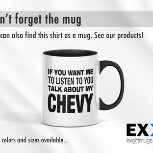 Chevy Tshirt, Gifts for Car Guys, Chevy Lover Gift, Car Gifts for Him ...