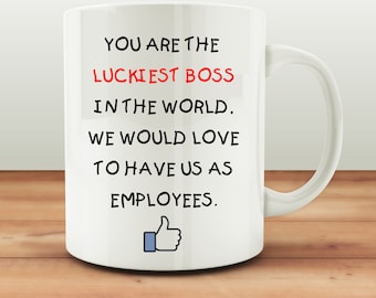 Luckiest Boss in the World - Etsy