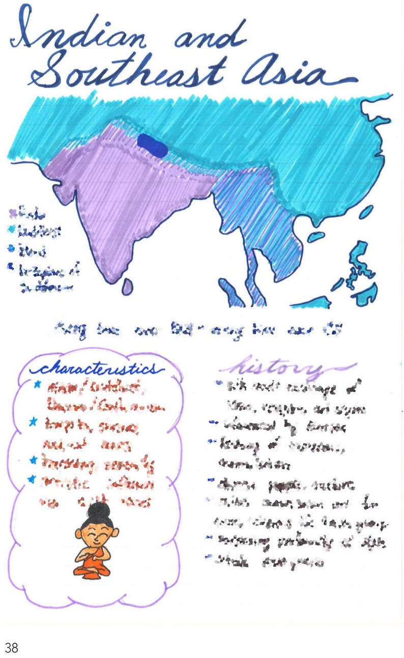 AP Art History Notes: India and Southeast Asia - Etsy