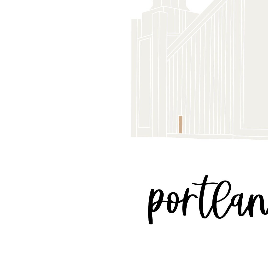 Portland Oregon LDS Temple Print Drawing, 5x7 8x10 11x14 Digital ...