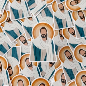 LDS Light of Christ, Jesus Christ Sticker, Water Proof, Glossy Sticker ...