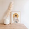 Jesus Christ Line Art, LDS, Print Drawing, Christian Art, Wall Decor ...