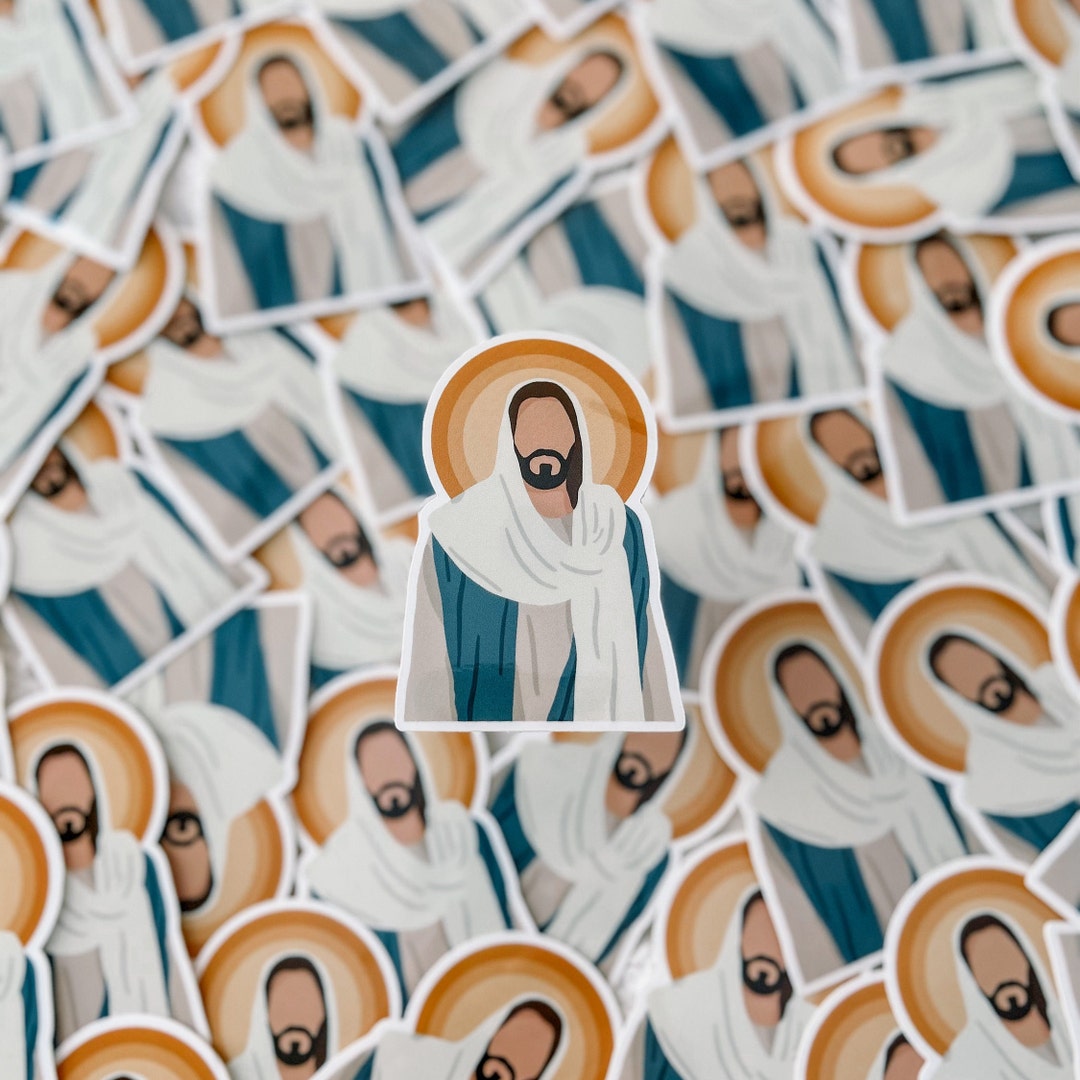 LDS Light of Christ, Jesus Christ Sticker, Water Proof, Glossy Sticker ...