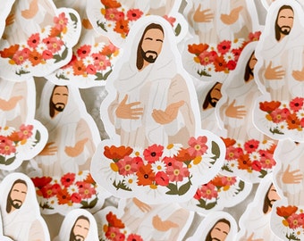 LDS Light of Christ Jesus Christ Sticker Waterproof Matte | Etsy