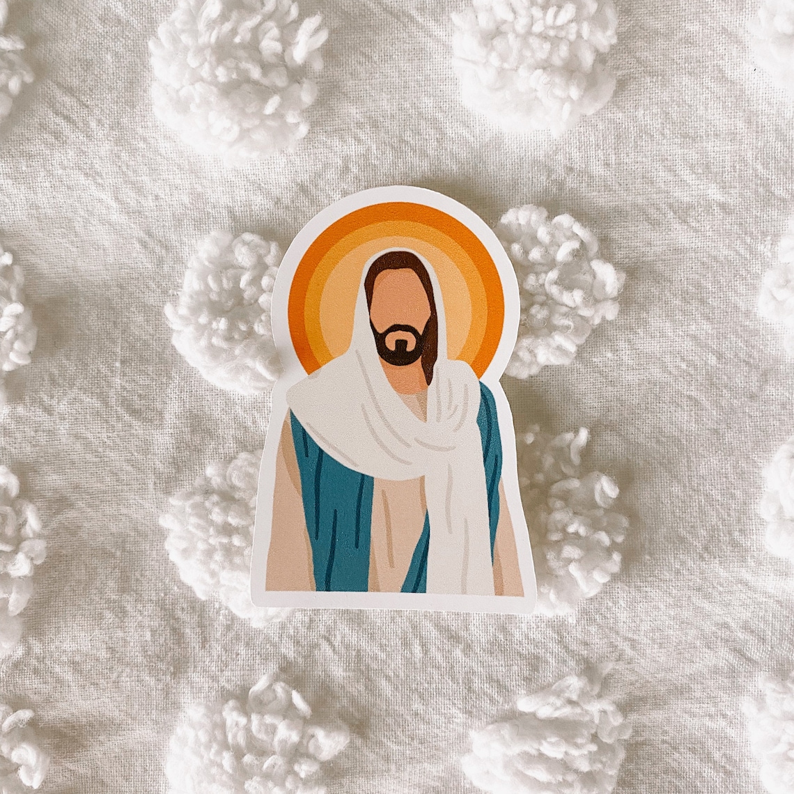 LDS Light of Christ Jesus Christ Sticker Waterproof Matte | Etsy