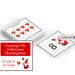 Valentine's Day Count and Match Flashcards, Counting 0-20, Educational ...