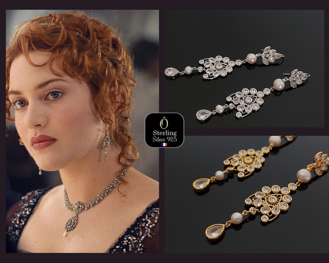 Dazzle Your Evening With Rose's Titanic Earrings: an Unforgettable ...
