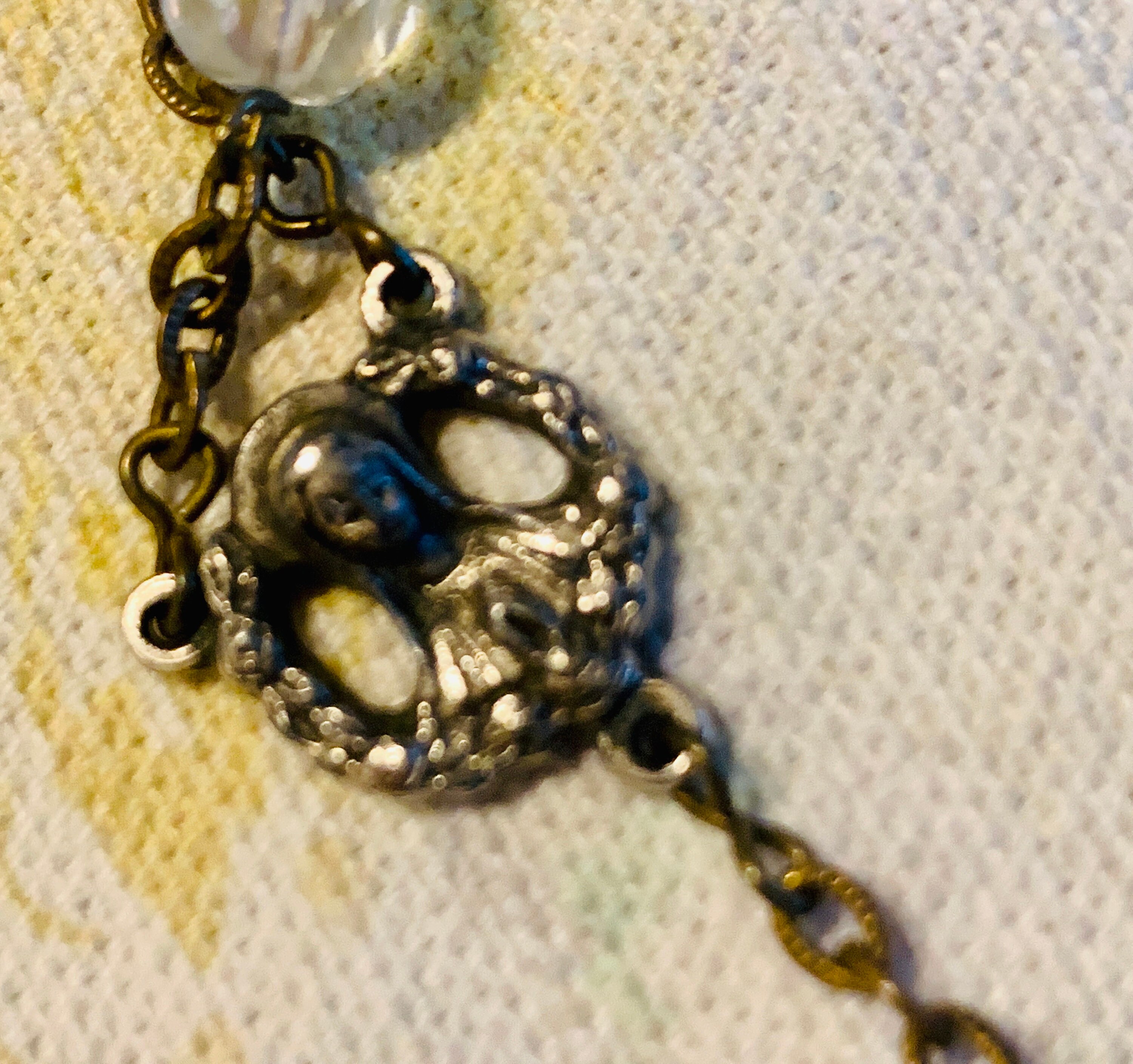 Lovely Glass Rosary Beads From Fatima Portugal With Blue Religious ...