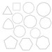 Polygon PNG Svg Flowers Stars Polygons, Shape Outline, Svg and PNG ...