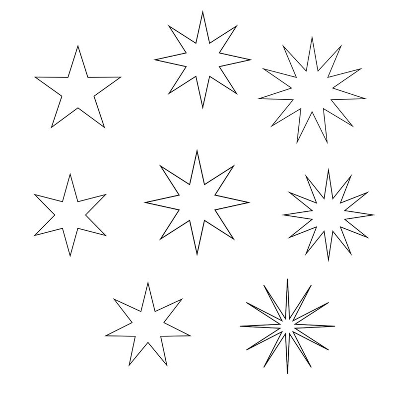 Polygon PNG Svg Flowers Stars Polygons, Shape Outline, Svg and PNG ...