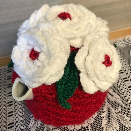 Tea Cosy Crochet Pattern Christmas Teapot Cozy Tea Cozy - Etsy UK
