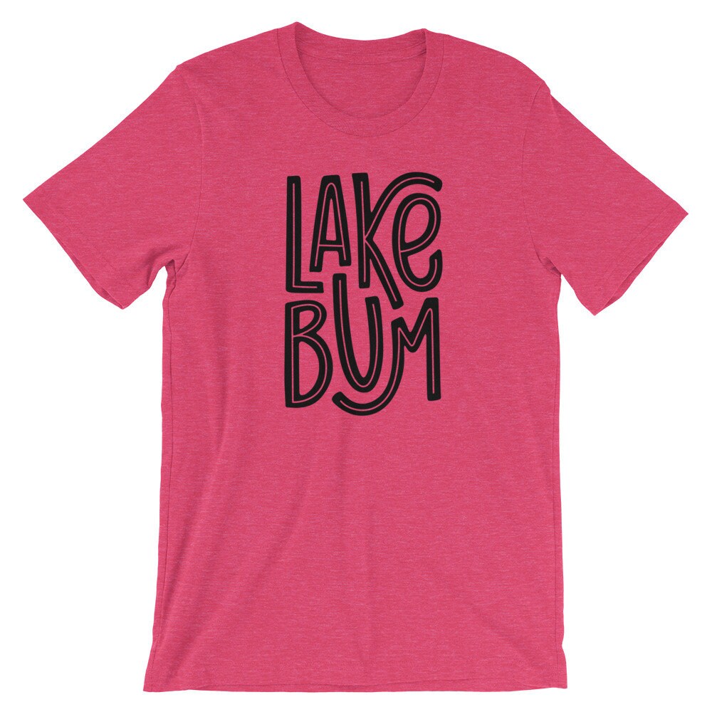 Lake Bum Tee L Unisex Tee L Vacation T-shirt L Sunshine Shirt L Boat ...