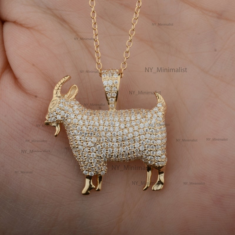 Goat Necklace - Etsy