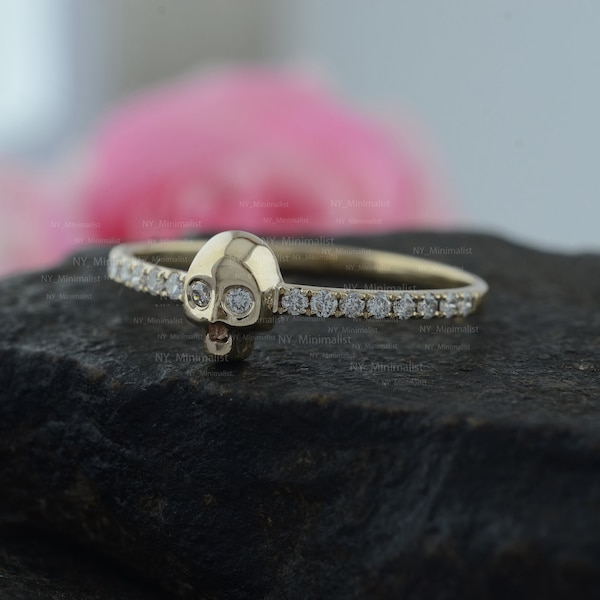 Human Skull Ring - Etsy