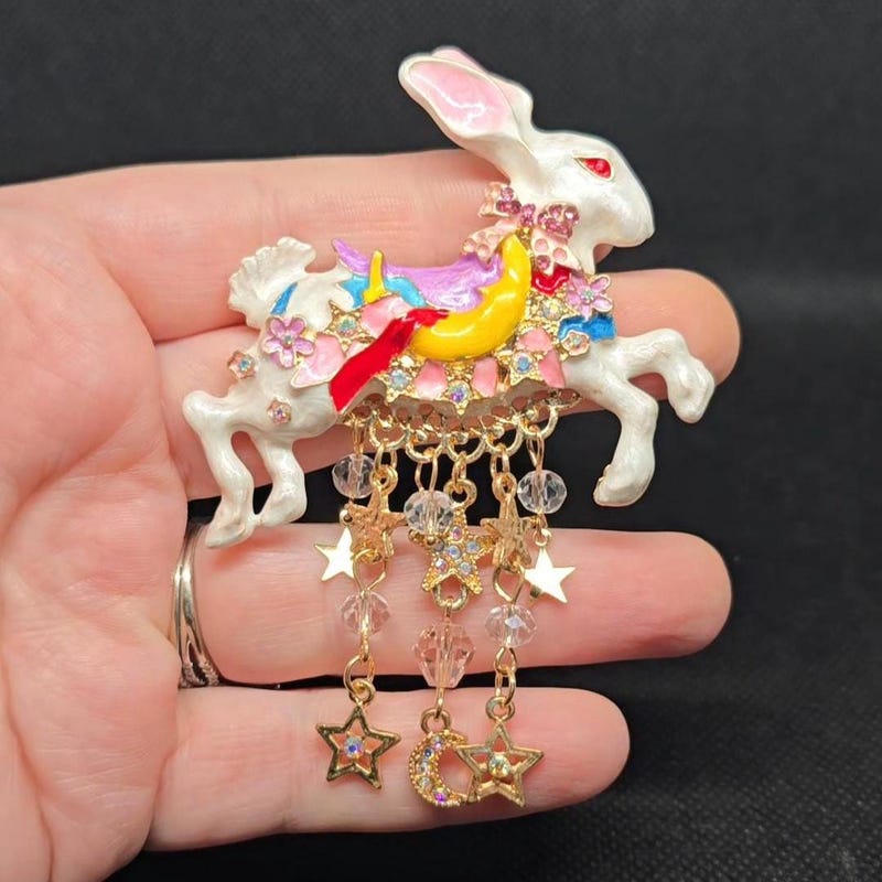 Rhinestone Rabbit - Etsy