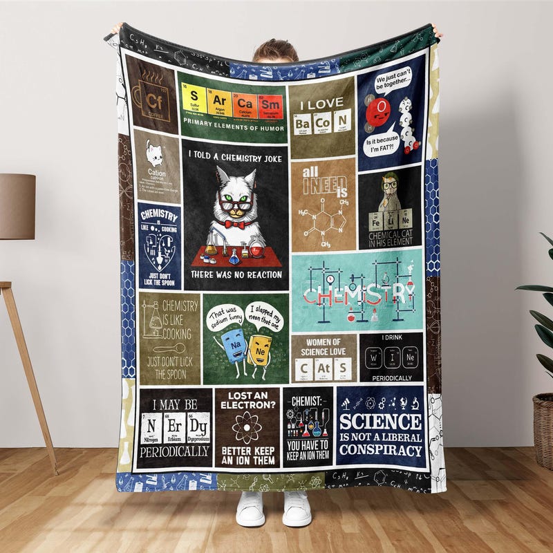 Chemistry Quilt - Etsy