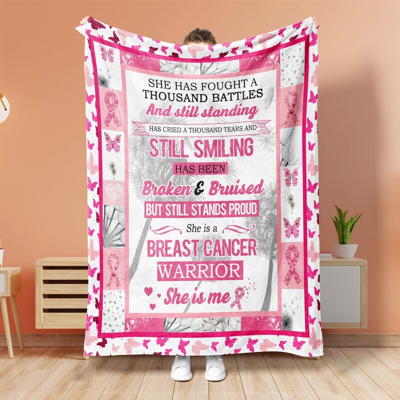 Breast Cancer Quilt - Etsy