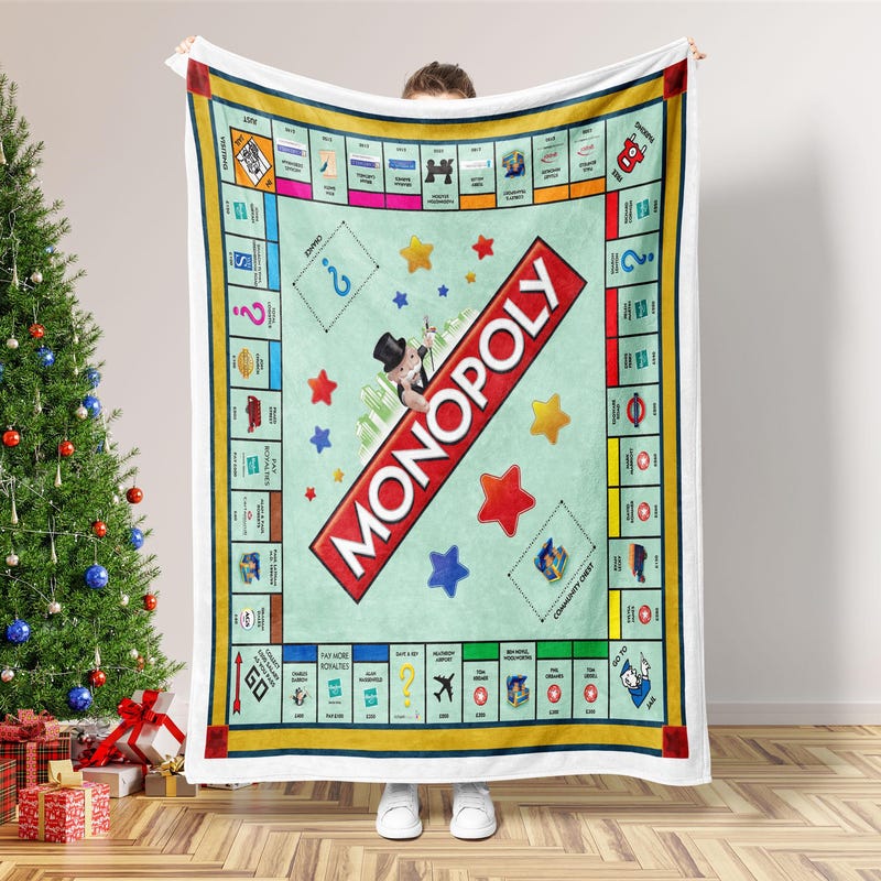 Monopoly Game Quilt - Etsy