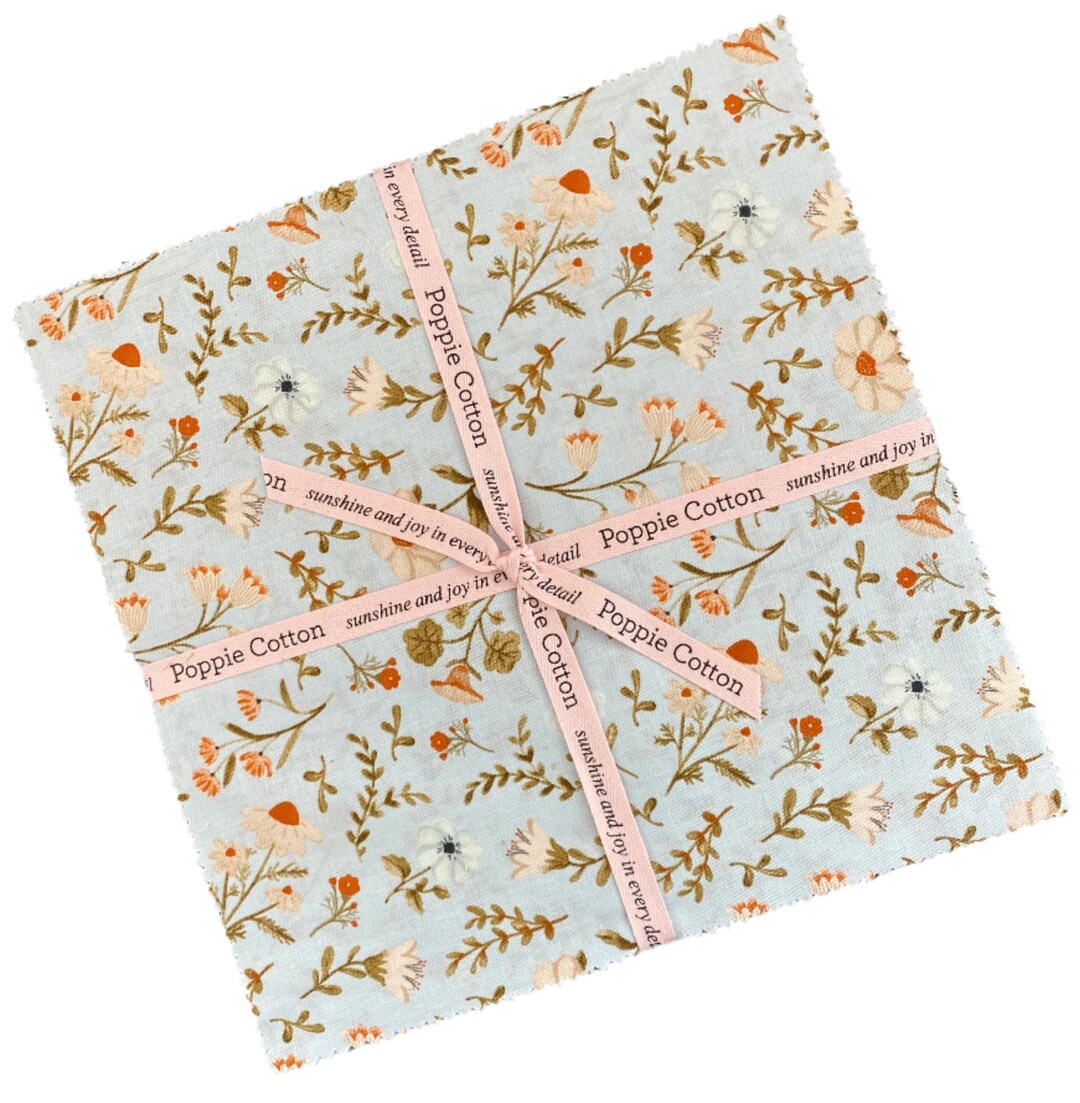 Fabric Layer Cake House & Home by Michal Marko for Poppie Cotton Fabric 10 Squares - Etsy