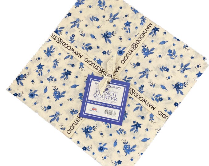 Precut Fabric Layer Cake French Quarter by Maywood Studio - 10" Fabric ...