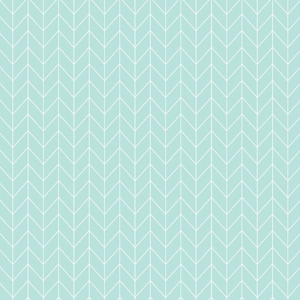 Aqua Blue Chevron - Etsy
