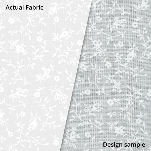White Tonal Fabric - Etsy