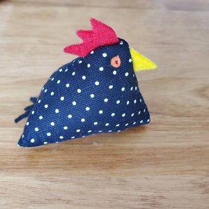 Plymouth Barred Rock Hen, Pyramid Chicken, Handcrafted in Alberta ...
