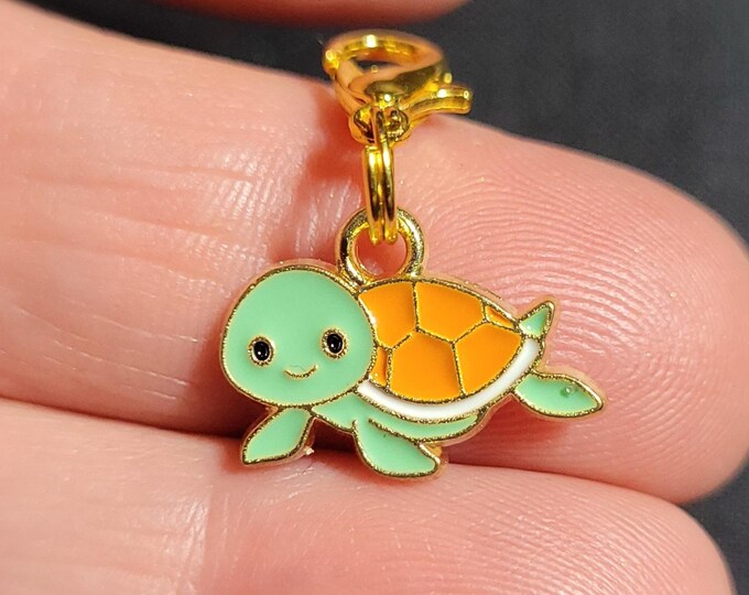 Sea Turtle Zipper Pull - Etsy