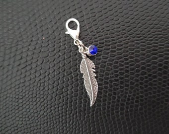 Feather Zipper Pull - Etsy