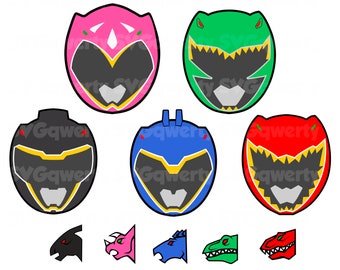 Power rangers svg | Etsy