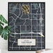 Anfield Red Stadium Map Print Liverpool Street Map Football - Etsy