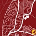Anfield Red, Stadium Map Print, Liverpool Street Map, Football Stadium ...